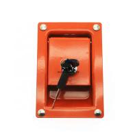 China Excavator Parts Side Door Lock Cover 125-00035A 125-00034A Hydraulic Pump Door Lock DH300 370 Doosan Side Cover Lock for sale