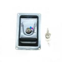 China Hyundai Sliding Door Lock Cover 74N8-52520 R215-7 225-7 Excavator Parts for sale