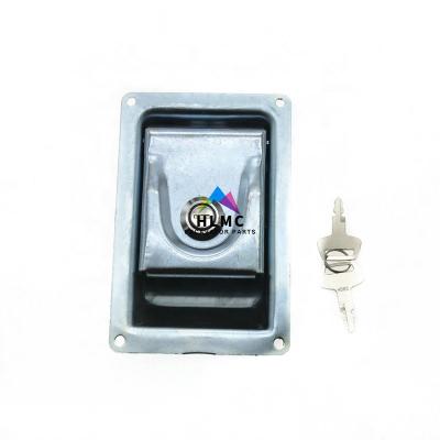 China Hyundai Sliding Door Lock Cover 74N8-52520 R215-7 225-7 Excavator Parts for sale