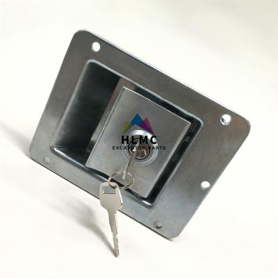 China Excavator Parts Side Door Lock Cover Hydraulic Pump Lock R210-5 220-5 450 130 Hyundai Side Cover Lock for sale