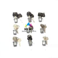 China Excavator Accessories Hitachi Sumitomo Kobelco Hyundai Daewoo Komatsu Kato Side Door Lock Core Lock Core Point Type for sale