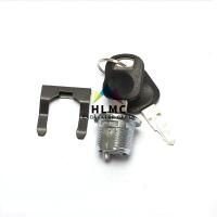 China Excavator Accessories Hitachi Sumitomo Kobelco Hyundai Daewoo Komatsu Kato Side Door Lock Core Lock Core Point Type for sale