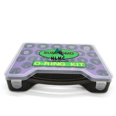 China Excavator Seal Kit 771 PCS Rubber GIANT O Ring Kit Box Sumitomo Excavator for sale