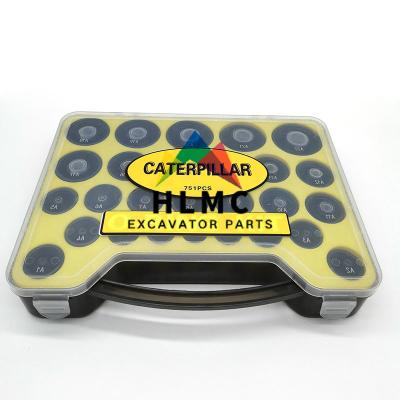 China Excavator Seal Kit 751 PCS Seal O Ring Kit OEM  Approved for sale
