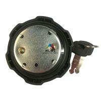 China Mini Excavator Diesel Fuel Cap Cover 411-51122 Fuel Tank Cap With Key for sale
