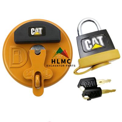 China Original Excavator Parts Accessories Yellow Diesel Fuel Tank Cap for   307 for sale