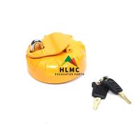 China E200B Fuel Tank Lock Cover Fuel Tank Cap With Keys  Excavator for sale