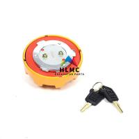 China E200B Fuel Tank Lock Cover Fuel Tank Cap With Keys  Excavator for sale