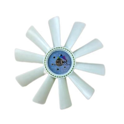 China 4D95 Engine Excavator Radiator Cooling Fan Blade 6 Holes 10 Blades Long Lasting for sale