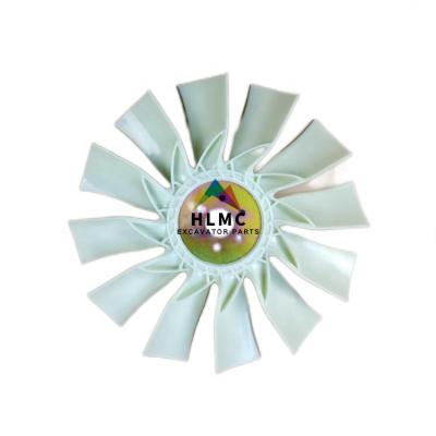 China Iron Fan Radiator Assembly 6 Holes 12 Blades 4D95 Engine Excavator Parts for sale