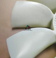 China 10 Blades 6 Holes Engine Fan Blade 6D95 Engine Excavator Spare Parts for sale