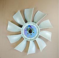 China 10 Blades 6 Holes Engine Fan Blade 6D95 Engine Excavator Spare Parts for sale