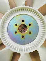 China 10 Blades 6 Holes Engine Fan Blade 6D95 Engine Excavator Spare Parts for sale