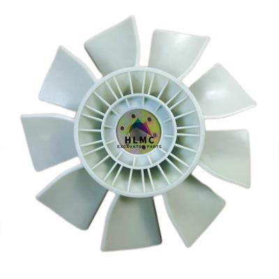 China Excavator Diesel Cooling Fan Blade 6 Holes 9 Blades 6D102 Construction Machinery Parts for sale
