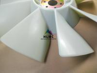 China Excavator Diesel Cooling Fan Blade 6 Holes 9 Blades 6D102 Construction Machinery Parts for sale