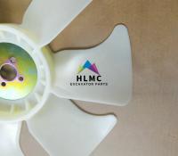 China High Temperature Resistance Engine Cooling Fan PC30 Excavator Mechanical Parts for sale