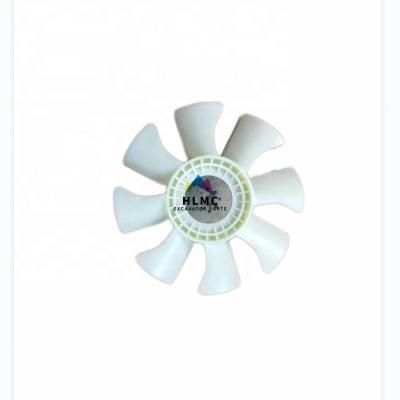 China Customized Excavator Engine Cooling Fan Blade PC56-7 Construction Machinery Parts for sale