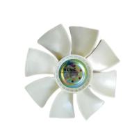 China 6 Holes 8 Blades Engine Cooling Fan Blade PC130-7 Excavator Parts for sale