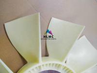 China 6 Holes 10 Blades Excavator Engine Parts Fan Blade PC130-7 for sale