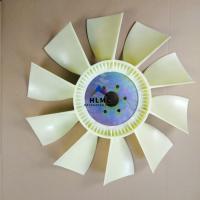 China 6 Holes 10 Blades Excavator Engine Parts Fan Blade PC130-7 for sale