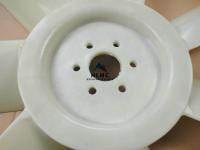 China Six Holes 7 Blades Diesel Engine Fan PC200-5 Original Excavator Spare Parts for sale