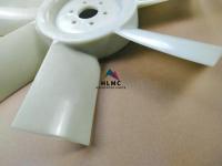 China Six Holes 7 Blades Diesel Engine Fan PC200-5 Original Excavator Spare Parts for sale