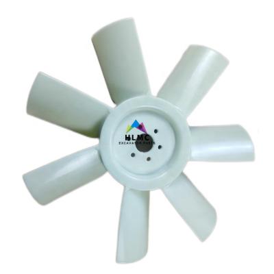 China Six Holes 7 Blades Diesel Engine Fan PC200-5 Original Excavator Spare Parts for sale