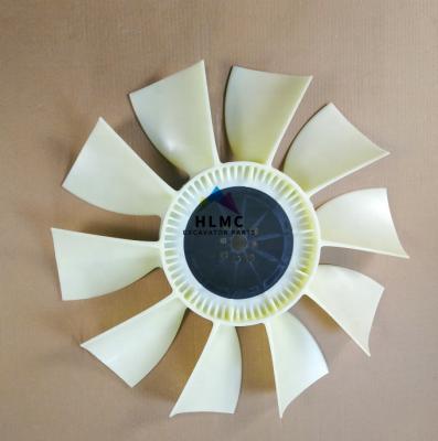 China Rubber Excavator Engine Parts Cooling Fan Blade HYUNDAI R130 for sale