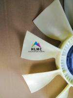 China 8 Holes 10 Blades Excavator Engine Parts Cooling Fan Blade R210-5 for sale