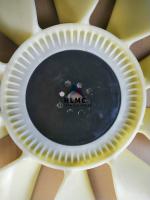 China 8 Holes 10 Blades Excavator Engine Parts Cooling Fan Blade R210-5 for sale