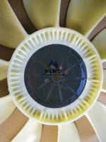 China 8 Holes 10 Blades Excavator Engine Parts Cooling Fan Blade R210-5 for sale