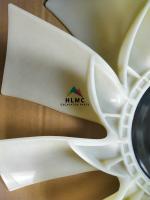 China R215-9 Excavator Engine Parts 6 Holes 12 Blades Engine Cooling Fan Blade for sale