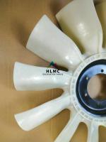 China R215-9 Excavator Engine Parts 6 Holes 12 Blades Engine Cooling Fan Blade for sale