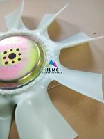 China 8 Holes Excavator Engine Fan Blades R225-7 Motor Spare Parts for sale