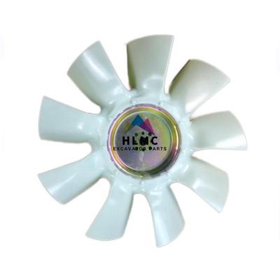China 8 Holes Excavator Engine Fan Blades R225-7 Motor Spare Parts for sale