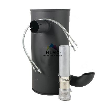 China 11N6-330311 1N6-33032 11N6-33033 Excavator Muffler Hyundai R210-7 R210LC-7 11N6-33034 for sale