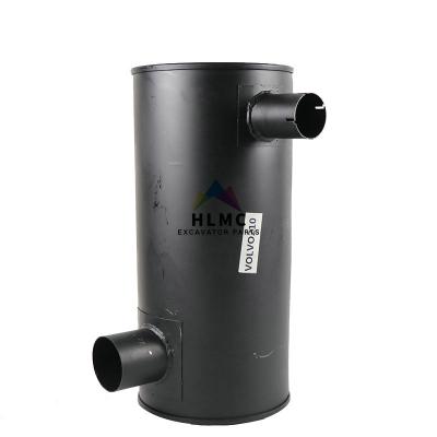 China Engine D6D Excavator Spare Parts Muffler VOE 14504919  EC160B EC180B EC135B EC140B EC210B for sale