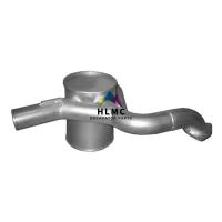 China 123/03964 12303964 Exhaust Silencer Muffler Non Turbo JCB 4C 3CXE 3CX 214-4 217-4 216-4 215-4 217-2 214SM-4 for sale