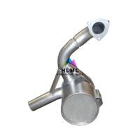 China 123/03964 12303964 Exhaust Silencer Muffler Non Turbo JCB 4C 3CXE 3CX 214-4 217-4 216-4 215-4 217-2 214SM-4 for sale