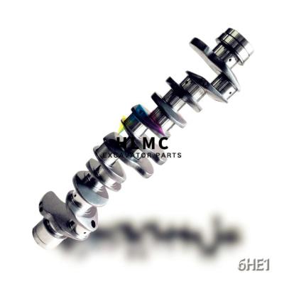 China 6HE1 Important Parts Of The Engine 8-94395-025-0 ISUZU Diesel Engine Crankshaft for sale