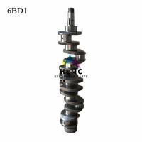 China 1-12310-437-0 Excavator Engine Parts 6BD1 EX200 EX200-2 EX200-3 Diesel Crankshaft for sale