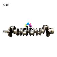 China 1-12310-437-0 Excavator Engine Parts 6BD1 EX200 EX200-2 EX200-3 Diesel Crankshaft for sale