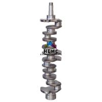 China Forged Steel 6BG1 Diesel Engine Crankshaft For Excavator Machinery Parts 1-12310-448-0 for sale