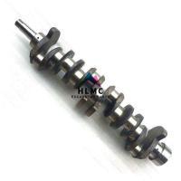 China Forged Steel 6BG1 Diesel Engine Crankshaft For Excavator Machinery Parts 1-12310-448-0 for sale
