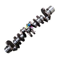 China Forged Steel 6BG1 Diesel Engine Crankshaft For Excavator Machinery Parts 1-12310-448-0 for sale