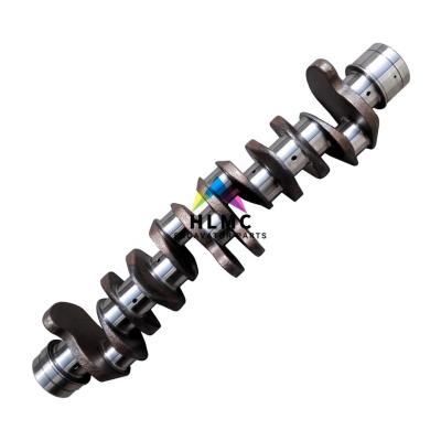 China Forged Steel 6BG1 Diesel Engine Crankshaft For Excavator Machinery Parts 1-12310-448-0 for sale