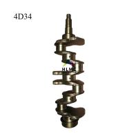 China ME136680 Excavator Crankshaft 4D34 Diesel Engine Parts Mitsubishi for sale