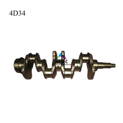 China ME136680 Excavator Crankshaft 4D34 Diesel Engine Parts Mitsubishi for sale