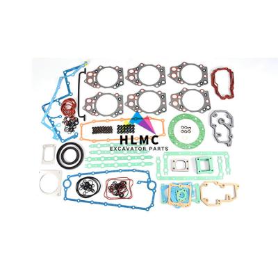 China 6D140 Full Gasket Set Engine Gasket Kit 6212-K1-9901 Diesel Engine Rebuild Kit 6212-K2-9901 KOMATSU 6D140 Engine for sale
