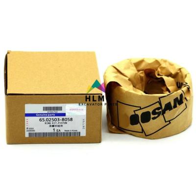China Diesel Engine 65.02503-8058 Piston Ring DB58 Doosan S220-5V DH220-5 Rebuild Kit for sale